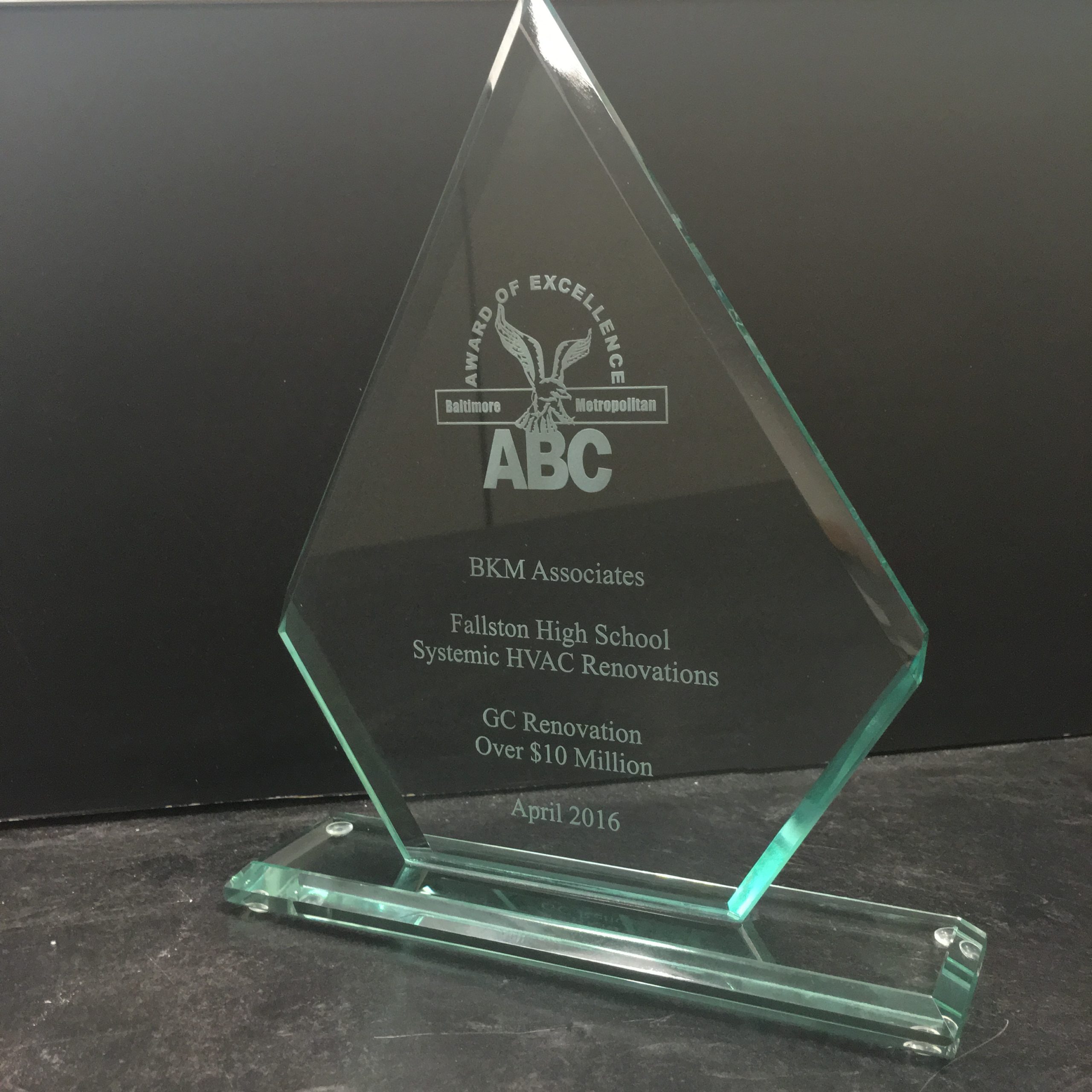 BKM Projects Receive ABC Baltimore Awards - Burdette, Koehler, Murphy ...